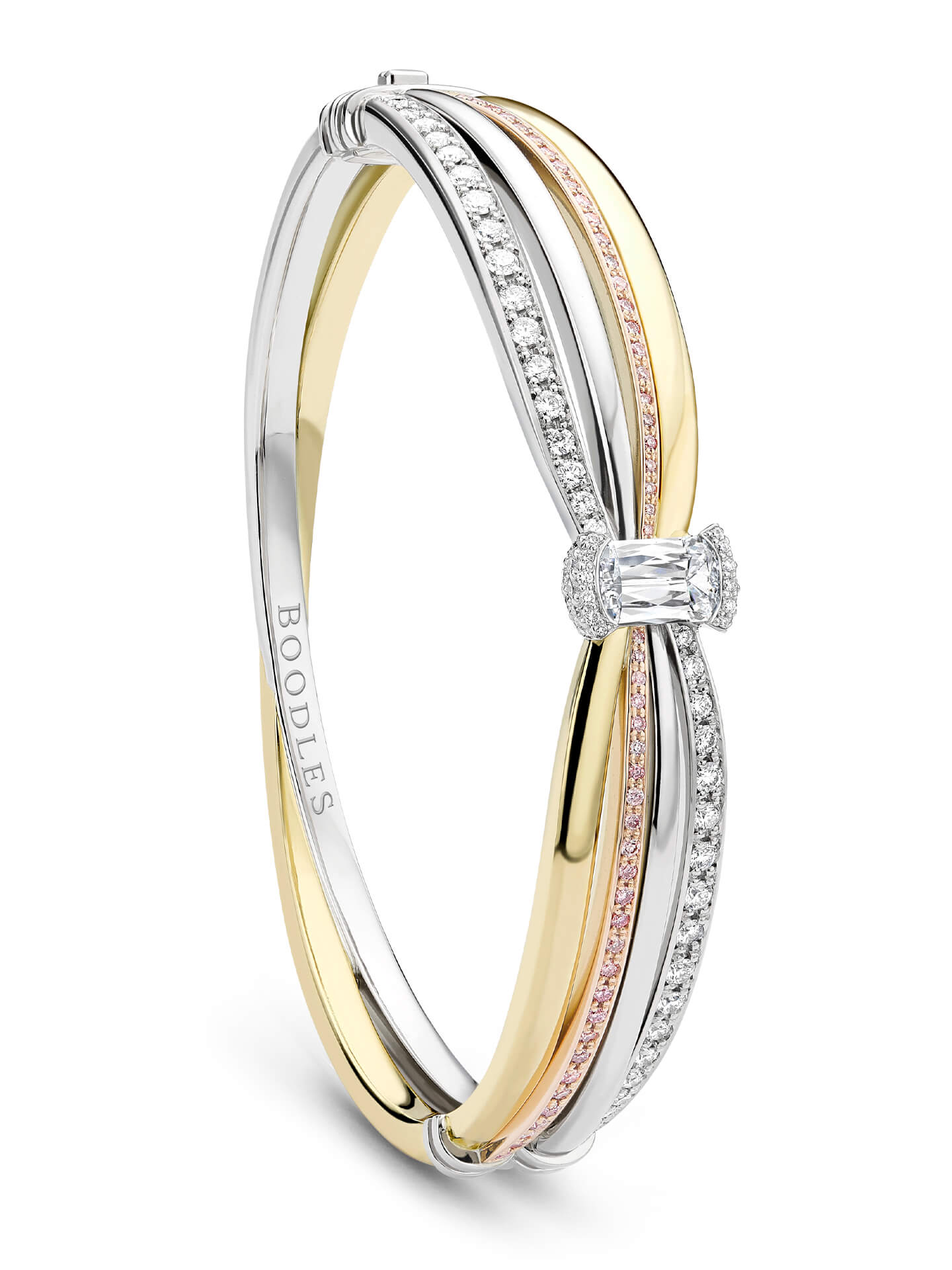 Ribbons Ashoka Diamond Bangle | Boodles