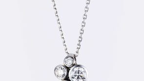 Raindance Platinum Diamond Cluster Pendant | Boodles